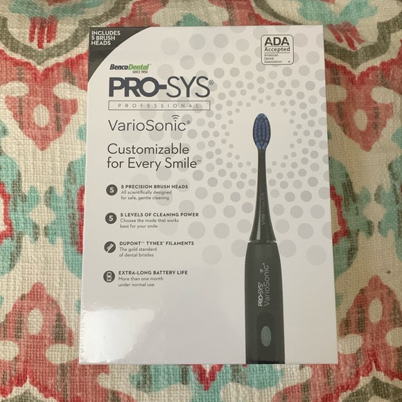benco dental | Other | Nwt Prosys Variosonic Electric Toothbrush Black ...